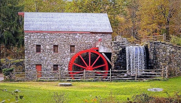 5 Picture Perfect Working Water Mills – TasteofMass.com - Taste of ...