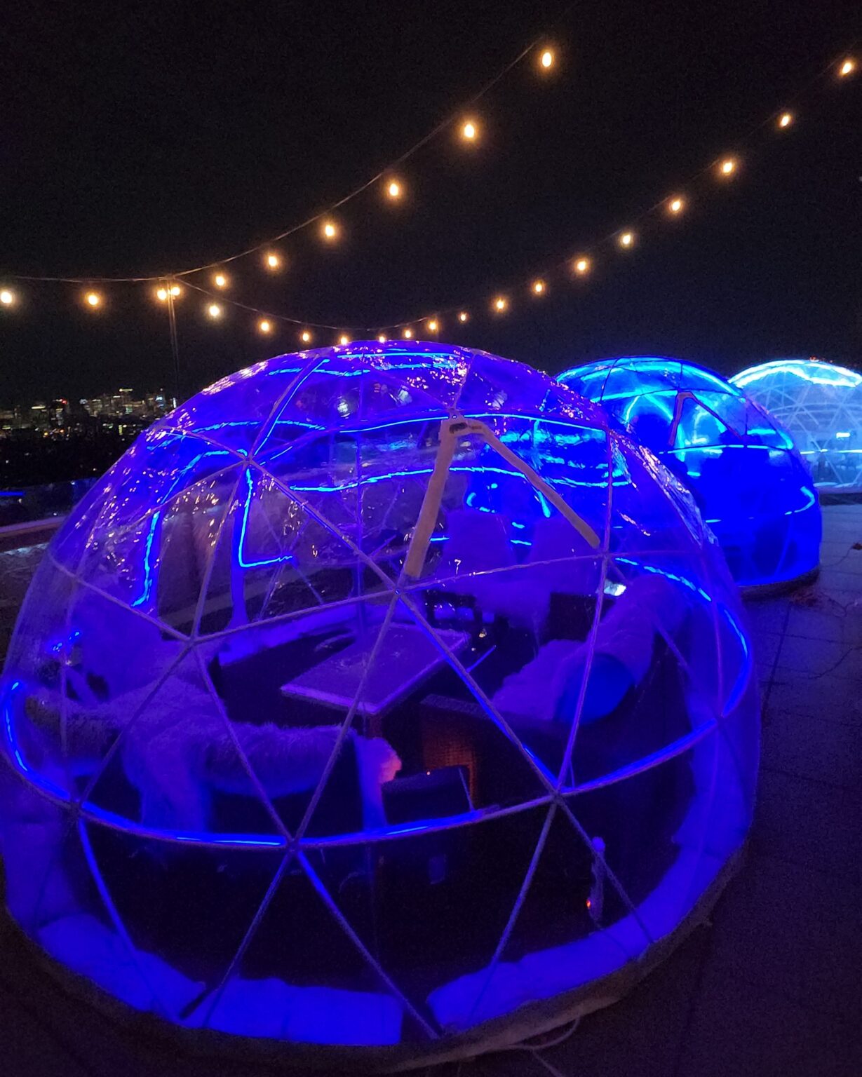 Rooftop Igloos Over The Charles - Taste of Massachusetts